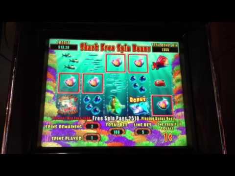 *TBT* Lucky Lionfish Slot Machine Free Spin Bonus #1 Coeur d'Alene ...