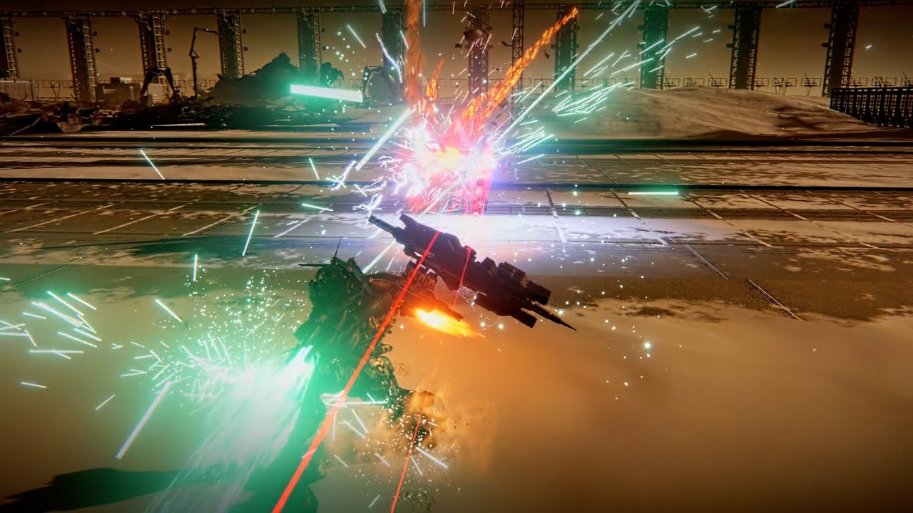 Melee Only Nightfall Raven - Armored Core 6 - YouTube