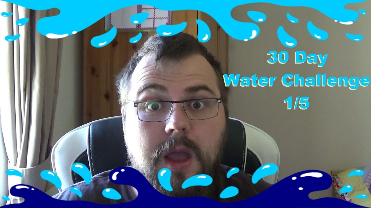 Starting the 30 Day water challenge - YouTube