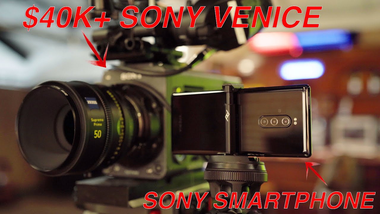 Sony Cine Camera in a Phone! - YouTube