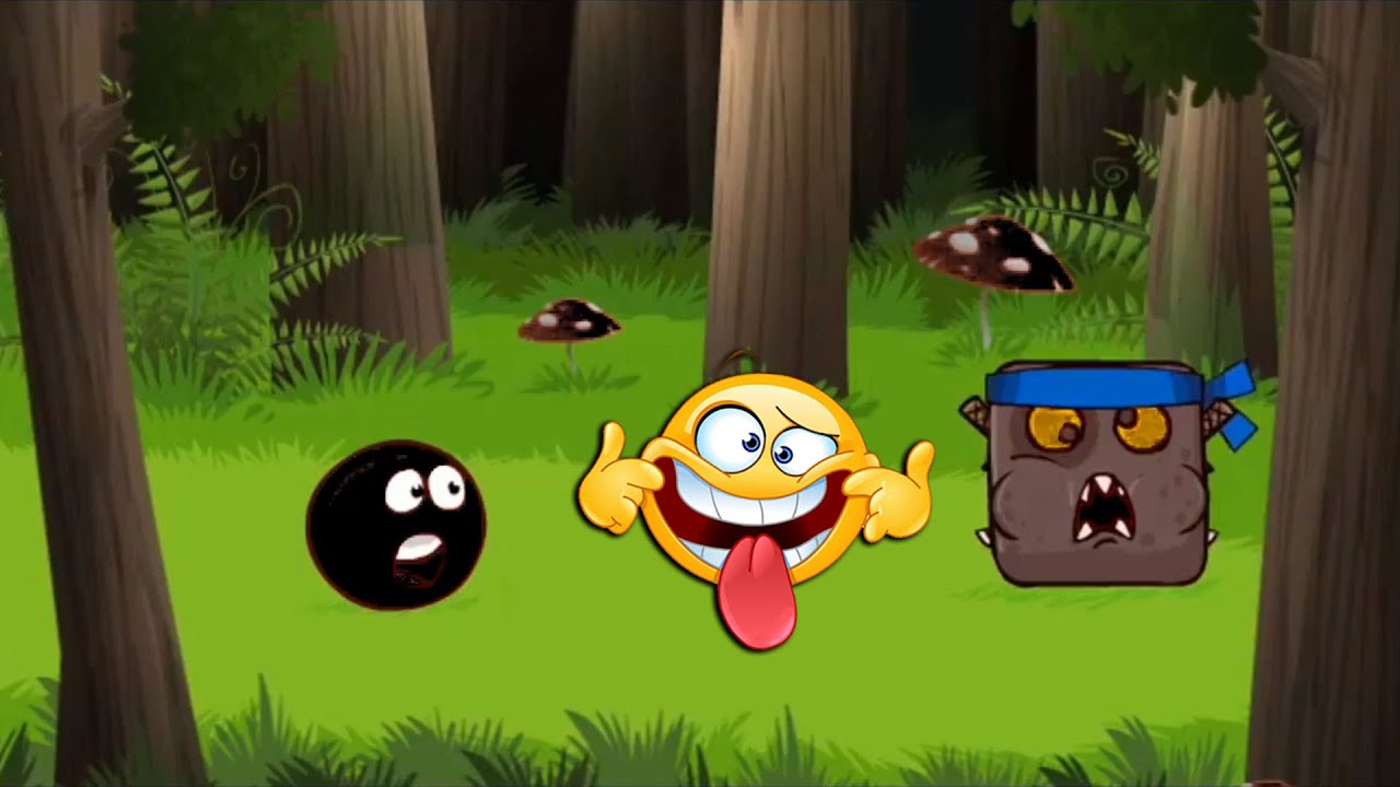Red Ball 4 - BLACK BALL "Funny Gameplay" in Volume 2 & Boss Fight - YouTube