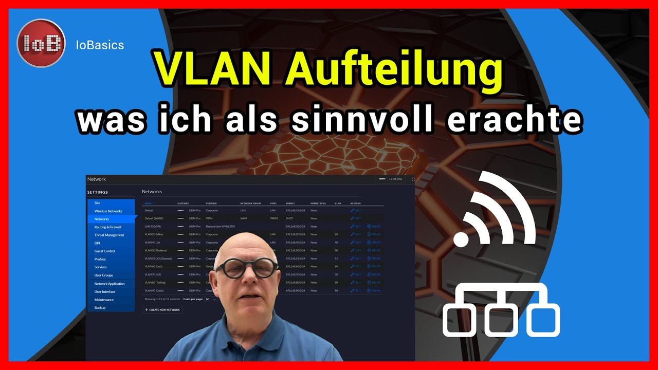 UniFi - Sinnvolle VLAN Aufteilung - YouTube