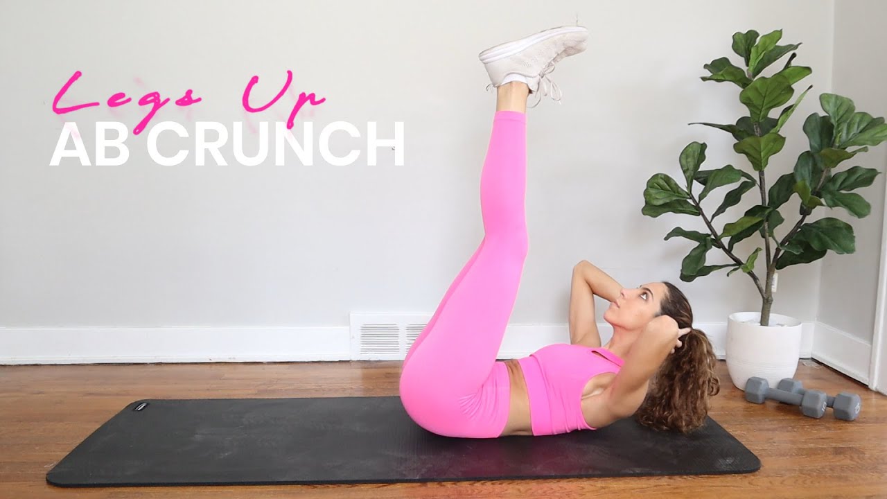 LEGS UP AB CRUNCH - YouTube