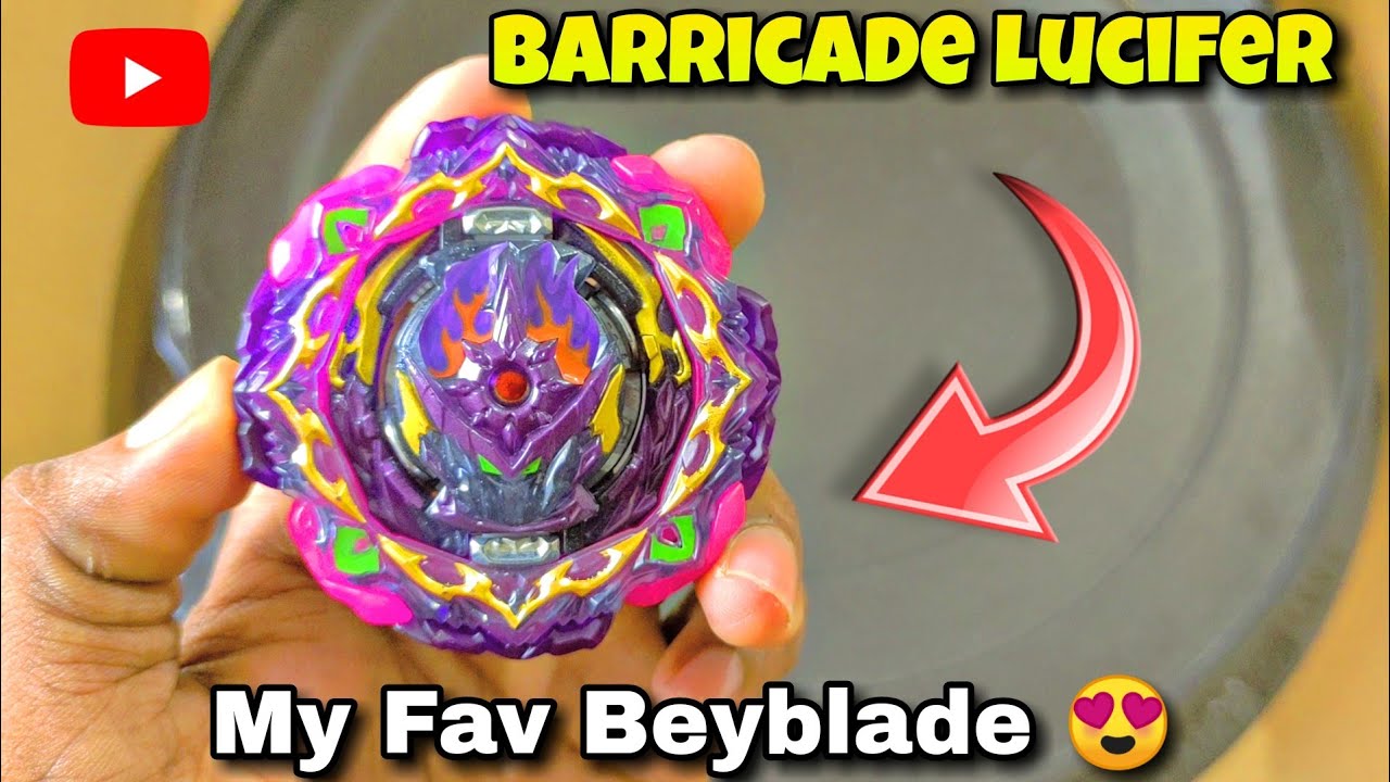 barricade lucifer beyblade unboxing and review | pocket toon - YouTube