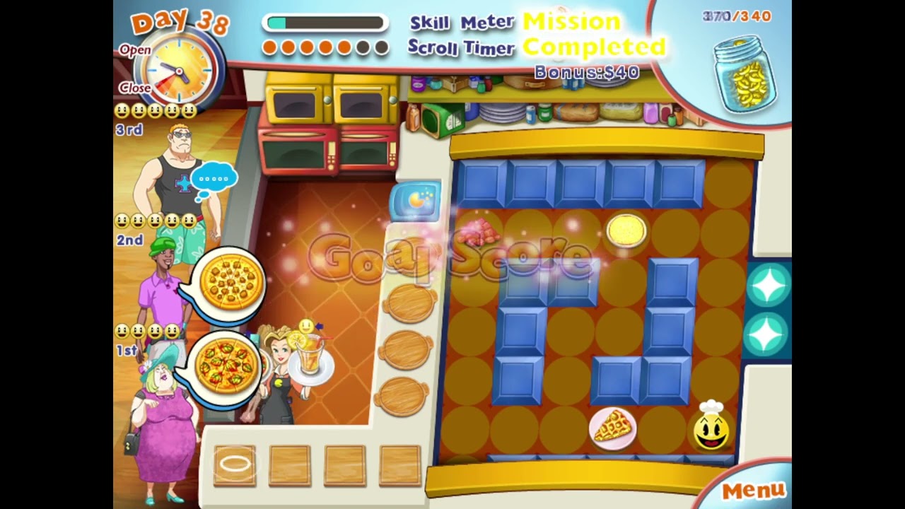 PAC-MAN Pizza Parlor Playthrough (No Commentary): Week Six - YouTube