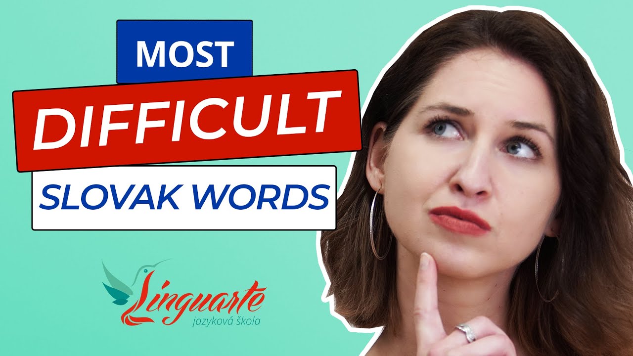 Most difficult Slovak words (part 1) - YouTube
