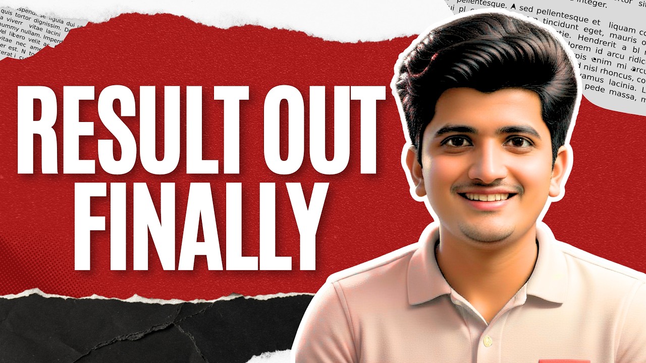 RESULT OUT FINALLY - YouTube