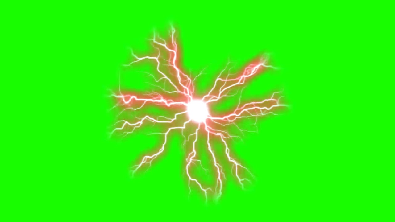 VFX Red Lightning Bolt - YouTube