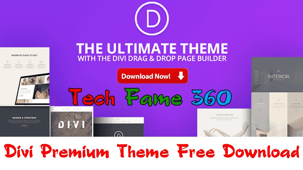 Free Download Divi – The Ultimate WordPress Theme & Visual Page Builder - YouTube