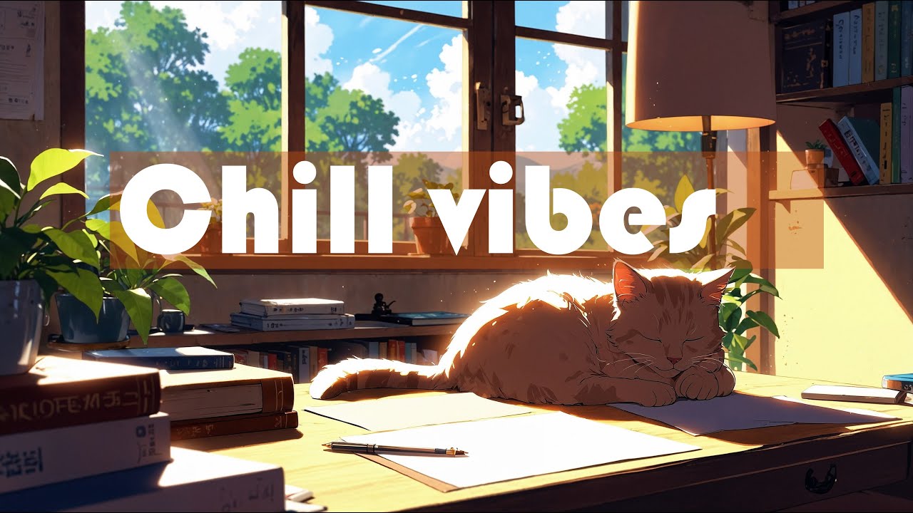 Morning Coffee & Cat Vibes – Relaxing Jazz Lofi - YouTube