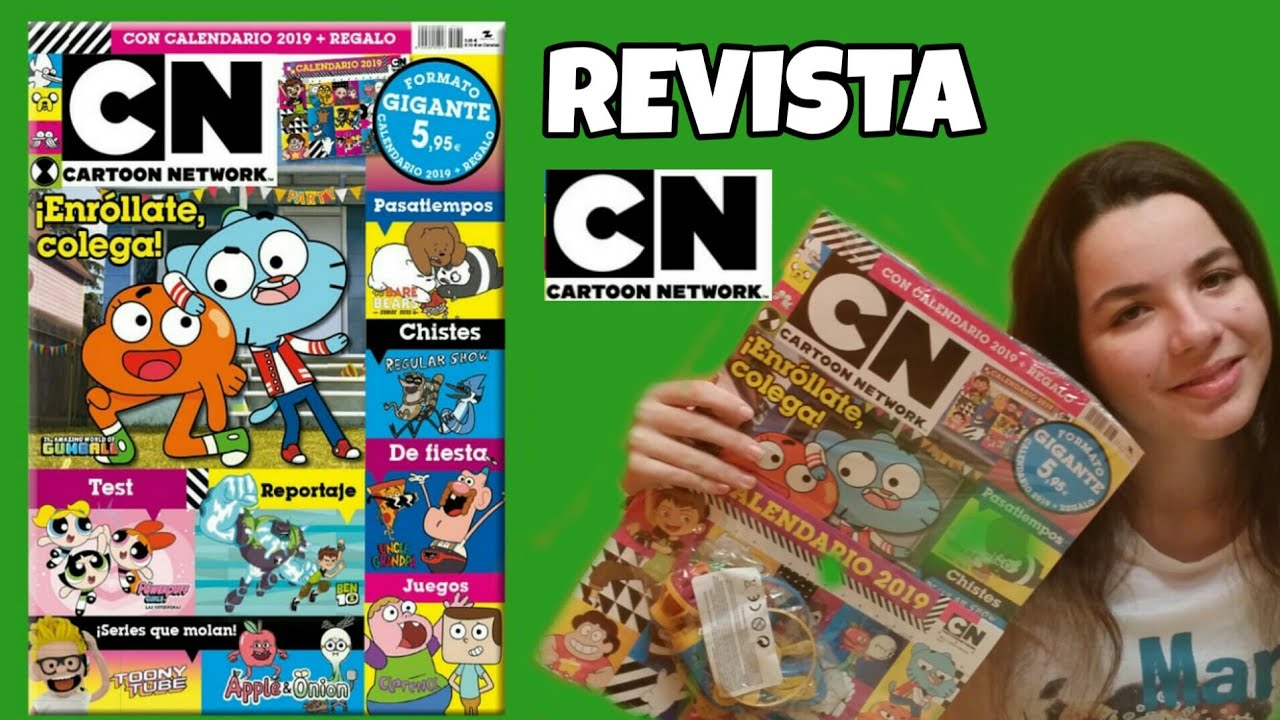 CARTOON NETWORK REVISTA GIGANTE / Dibujos BOING /Ben 10 , Clarence ...
