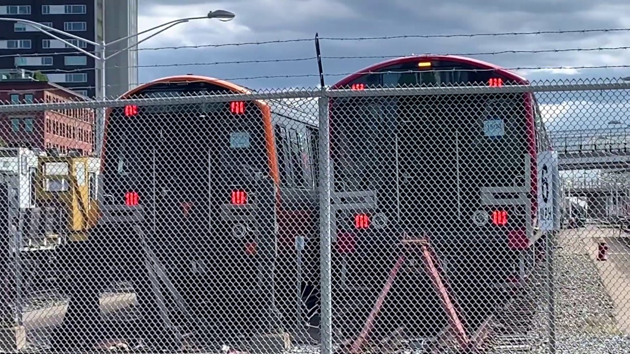【MBTA Red Line】New Train #1904 in Cabot Yard - YouTube