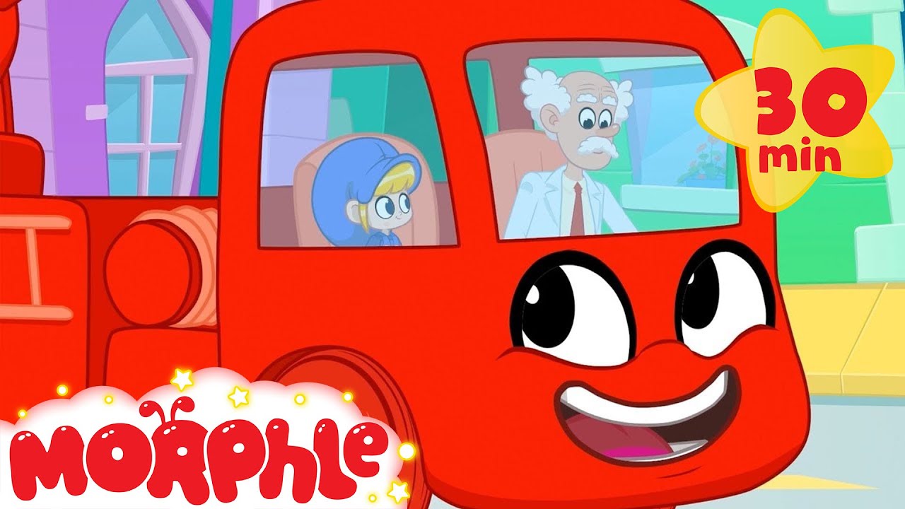 My Red Fire Truck! - My Magic Pet Morphle | Cartoons For Kids | Morphle ...