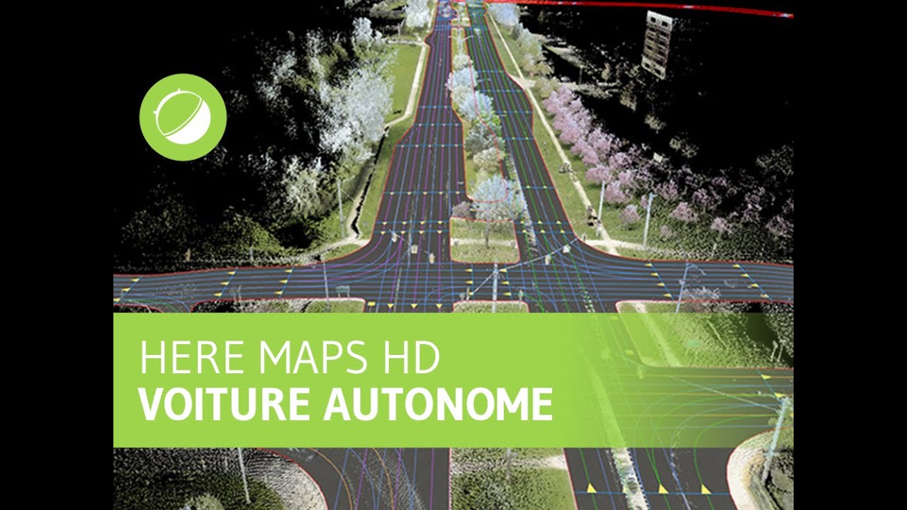 Here Maps HD : la cartographie des voitures autonomes - YouTube