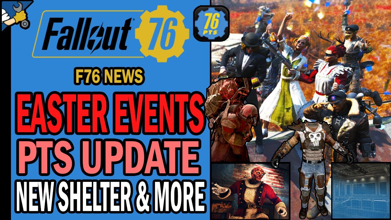 Easter Events, PTS Update, Armor Displays, Melee Fix, New Shelter ...