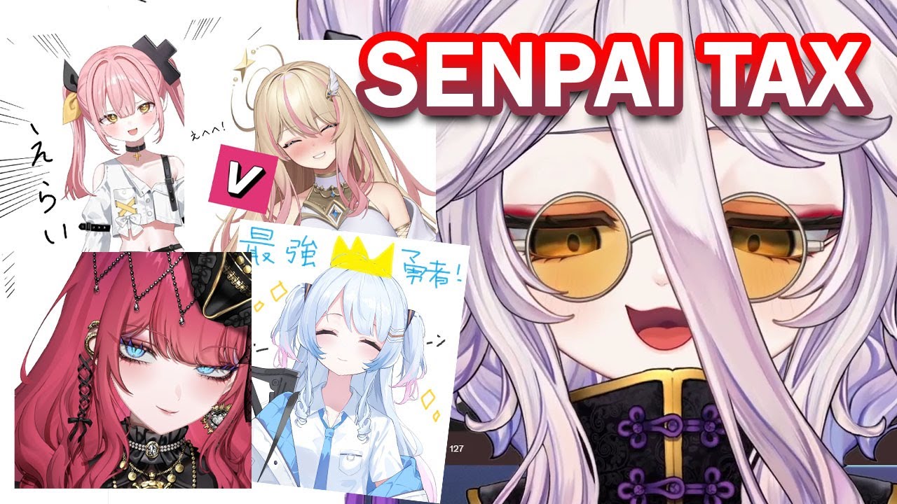 The New VShojo Nova was just Announced, and Henya's Already Ready to Be a Senpai! - YouTube