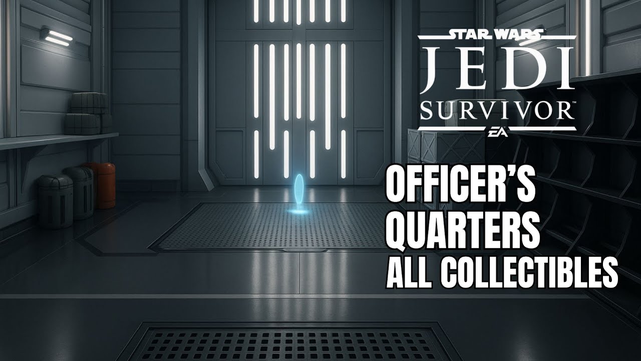 Star Wars Jedi: Survivor – Officer’s Quarters 100% Collectibles (Nova ...