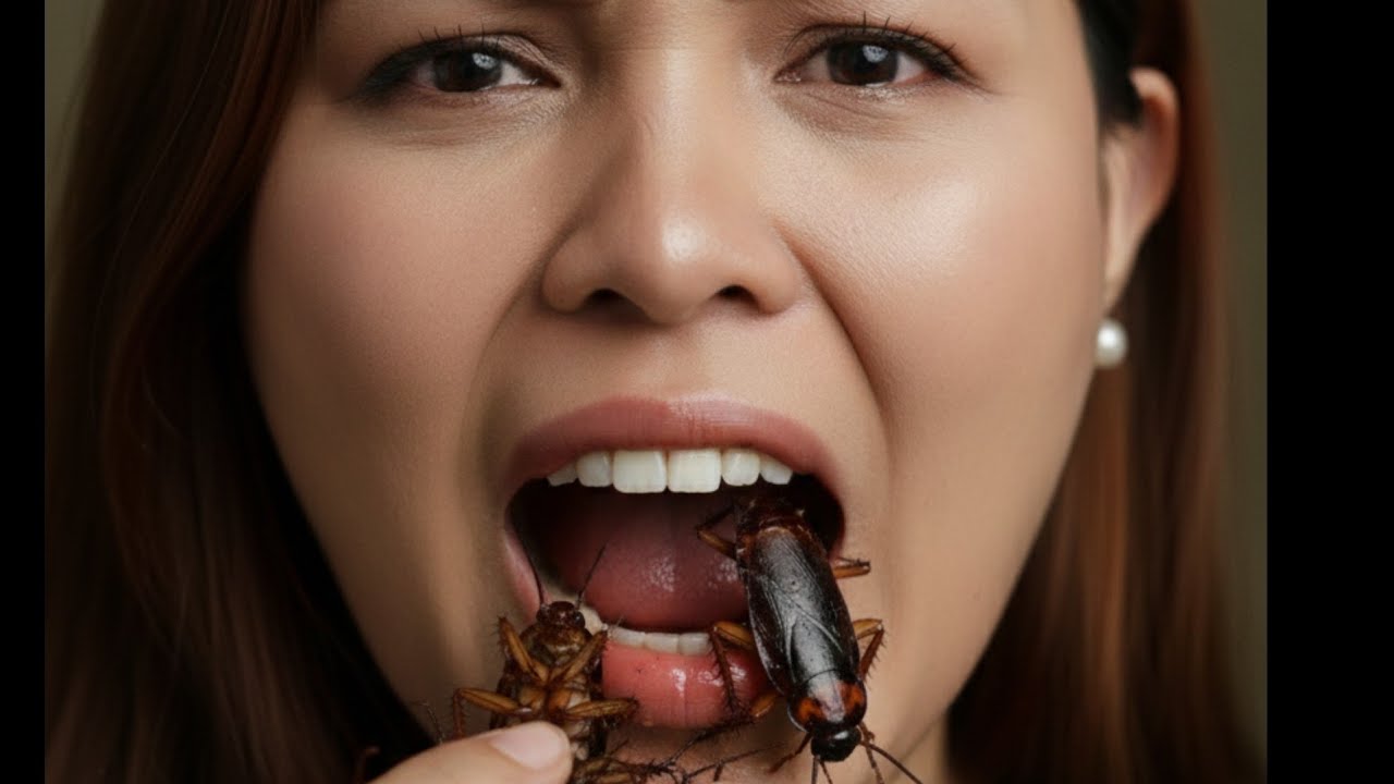 Live: Cockroache mukbang! #exotic #asmr - YouTube