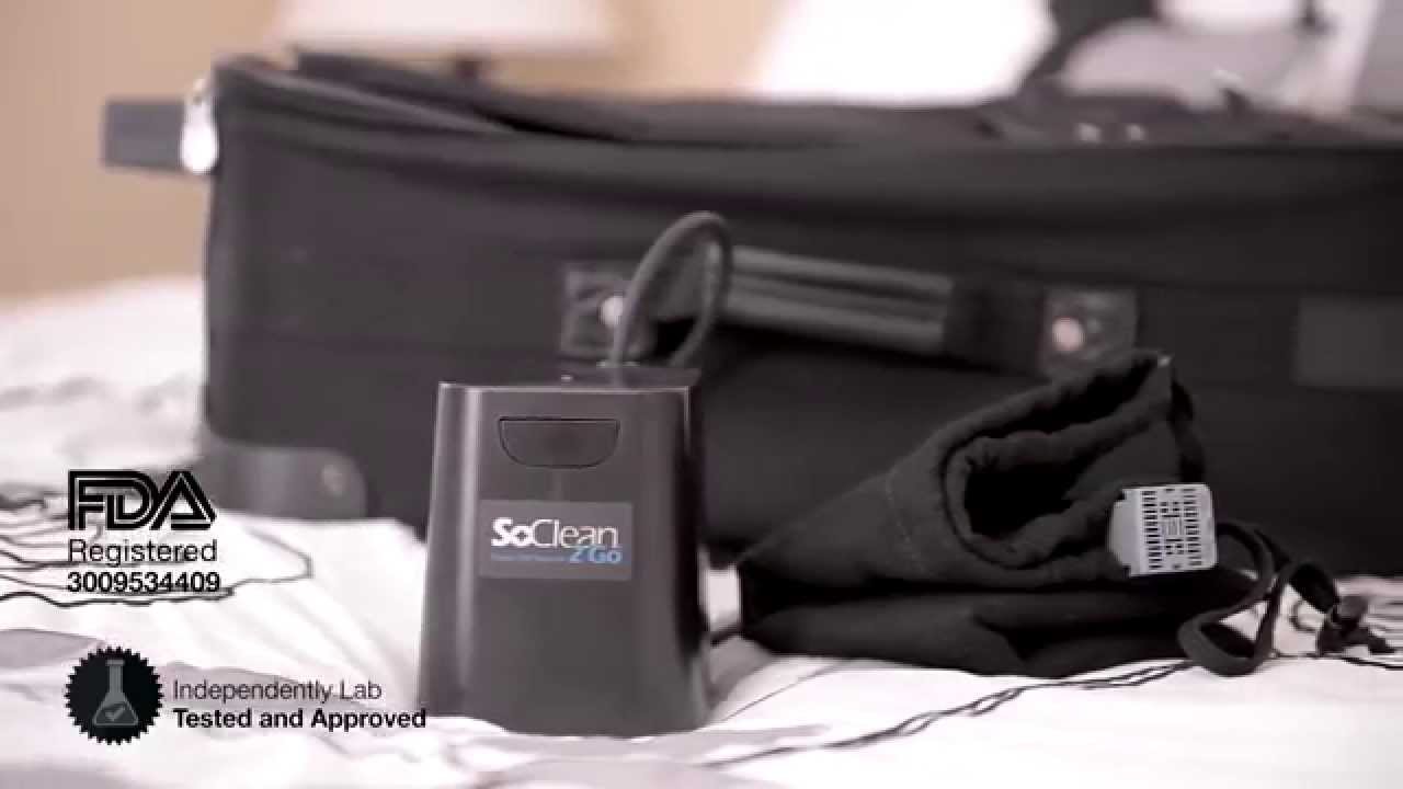 SoClean 2 Go CPAP Sanitizer - YouTube