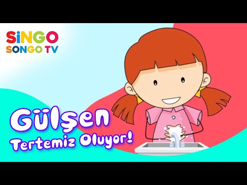 GÜLŞEN Tertemiz Oluyor 🧼🚿 – SingoSongo TV I İsme Özel Çocuk Şarkıları 🎶