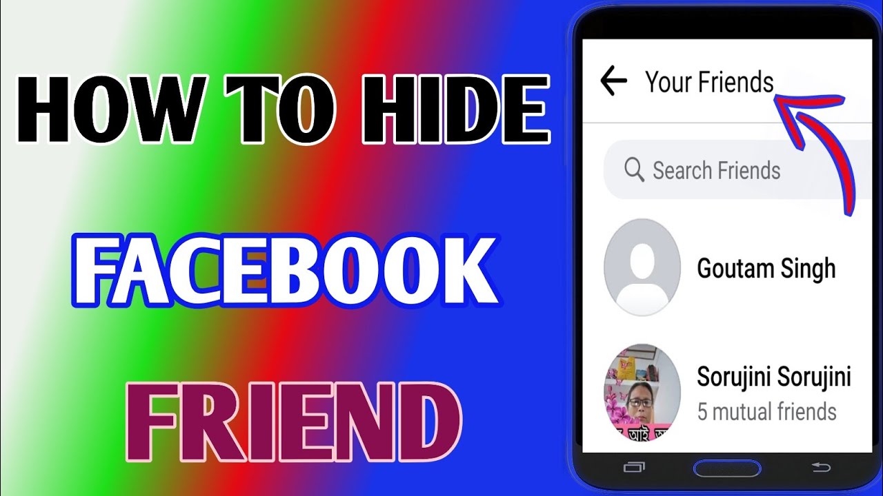 How To Hide Facebook friends List // Hide Facebook friends - YouTube