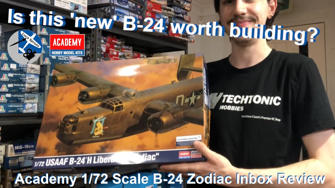 The Other 'New' 1/72 Scale Liberator? - Academy 1/72 Scale B-24 H ...