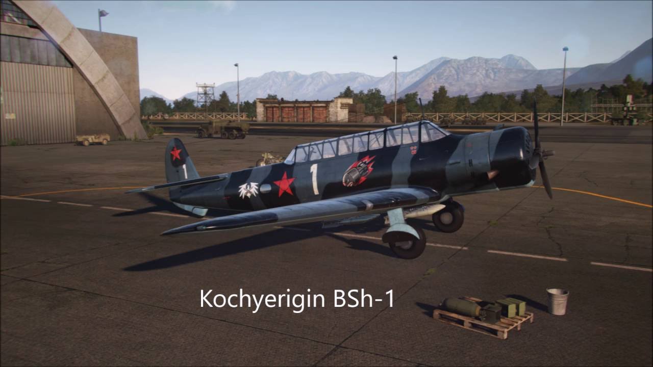 World of Warplanes 1.9.5 Kochyerigin BSh-1 Clostermann Medal - YouTube
