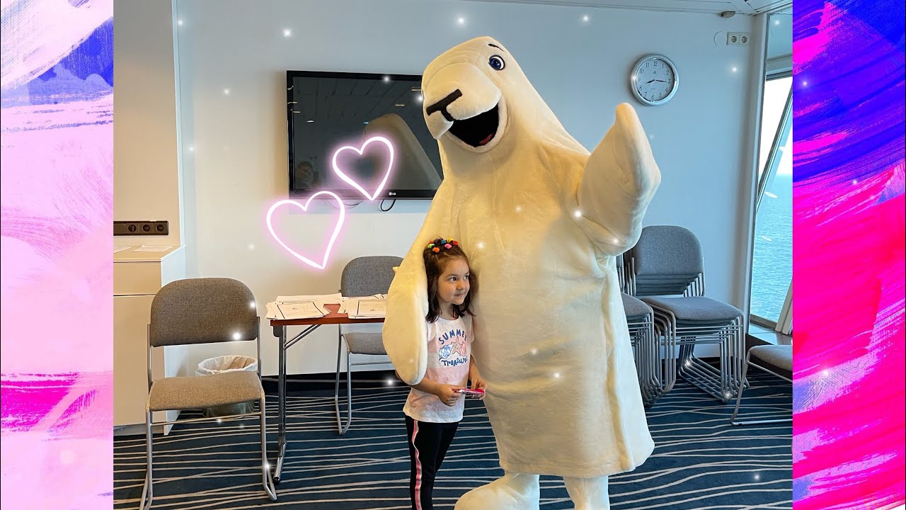 Silja Line | Kids hugging seal in silja line - YouTube