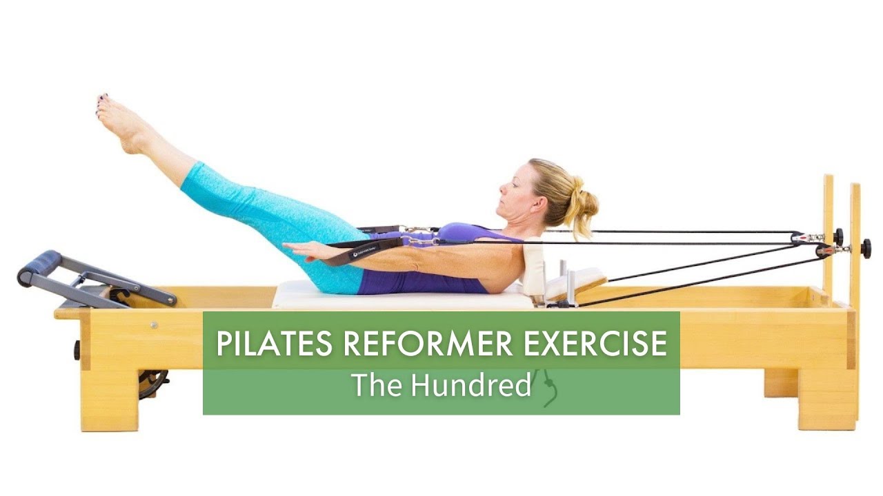 Pilates Reformer Exercise: The Hundred | Pilates Anytime - YouTube