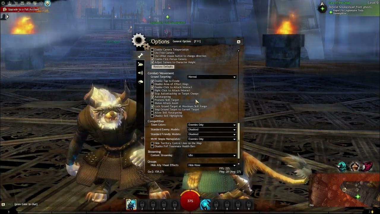 How To Enable & Disable AOE Circles In Guild Wars 2 - YouTube