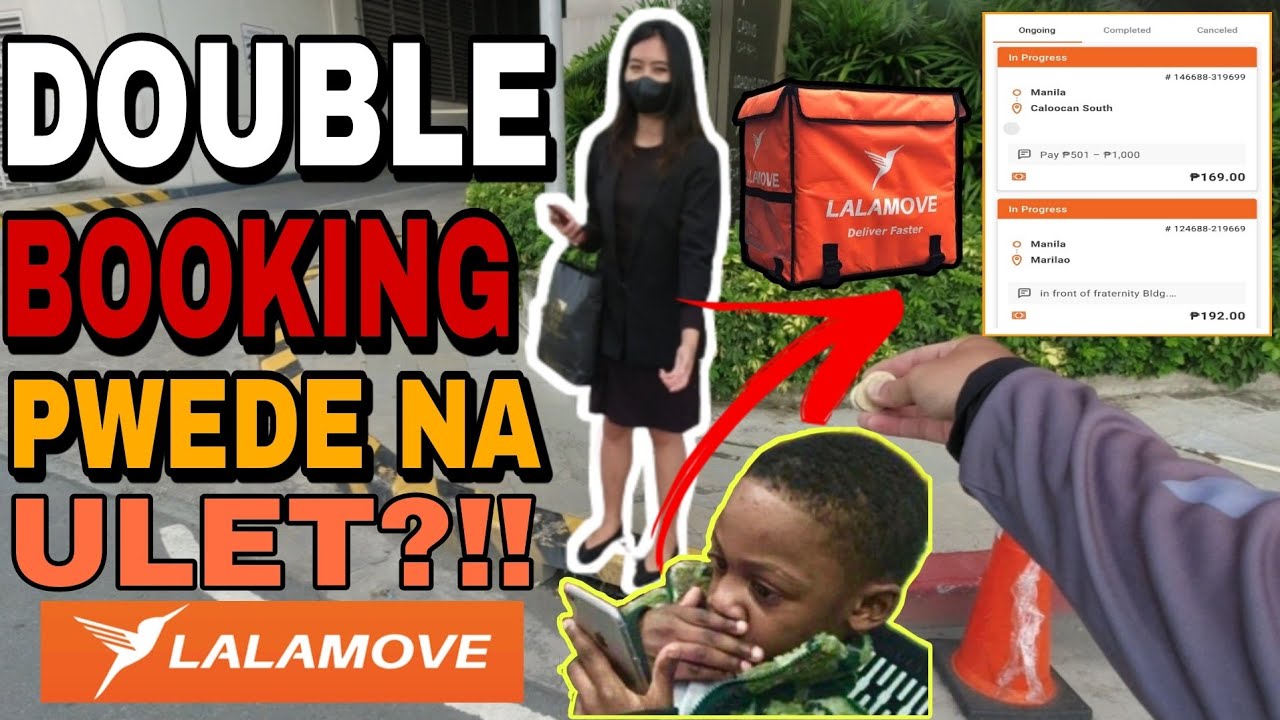 LALAMOVE-DOUBLE BOOKING PWEDE NA?!|LALAKIT|LALABAG|SHEEPVLOGS - YouTube