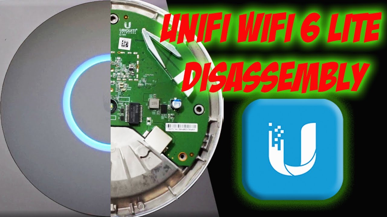 world's first unifi wifi 6 lite disassembly and speed tests - YouTube