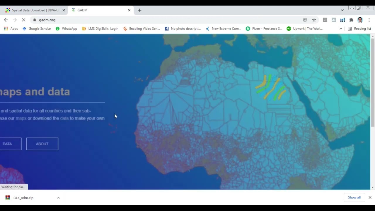 How To Download Shapefile Country Shapfile Youtube