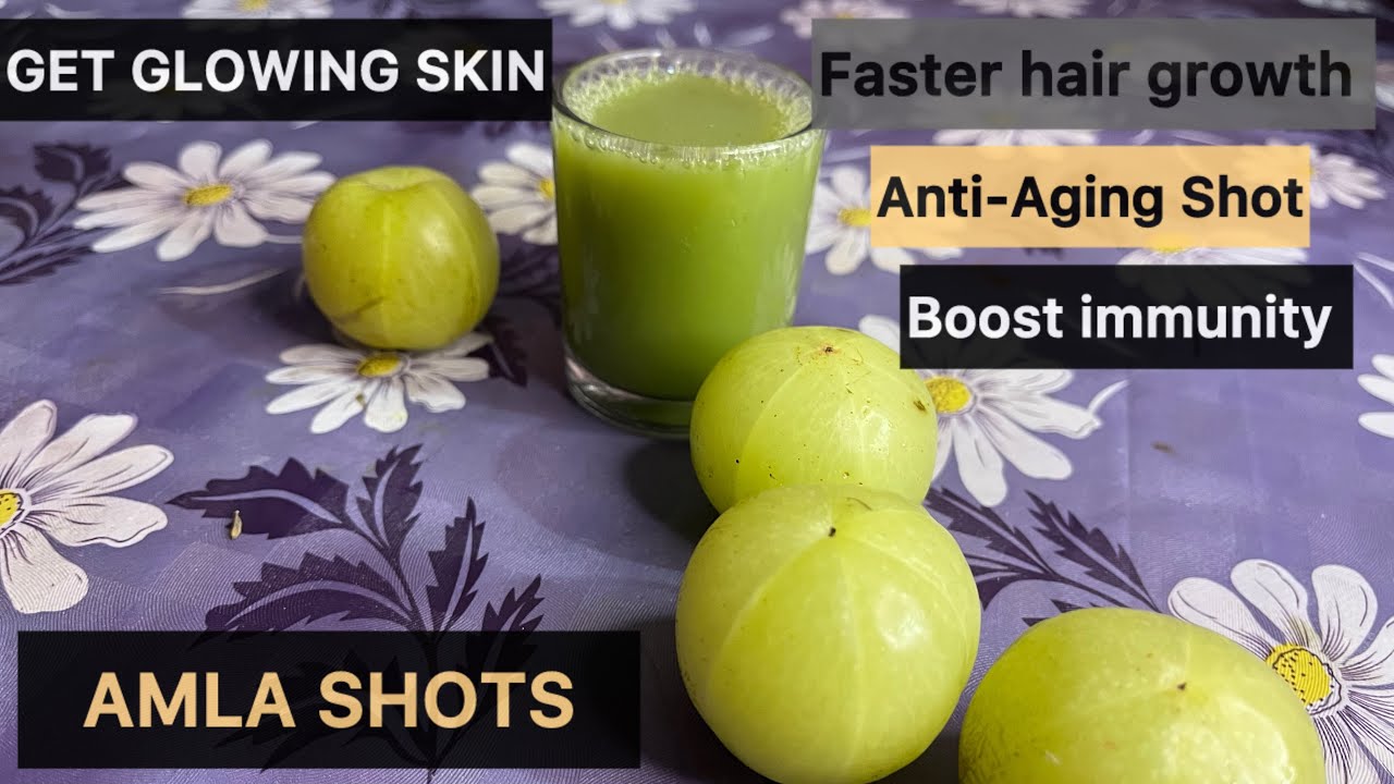 Amla shots benefits and recipe🥤#suchithrahadagali - YouTube