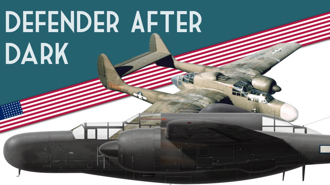 Northrop P-61 Black Widow - Defender After Dark - YouTube