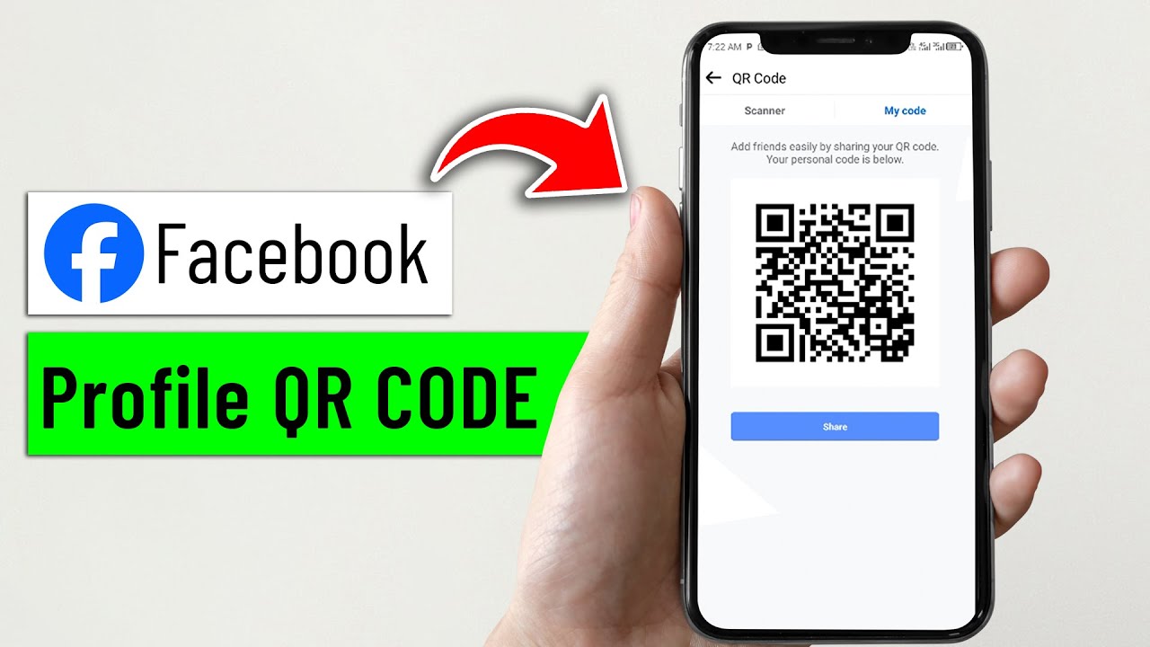 How to Find Your Facebook Profile QR Code - YouTube