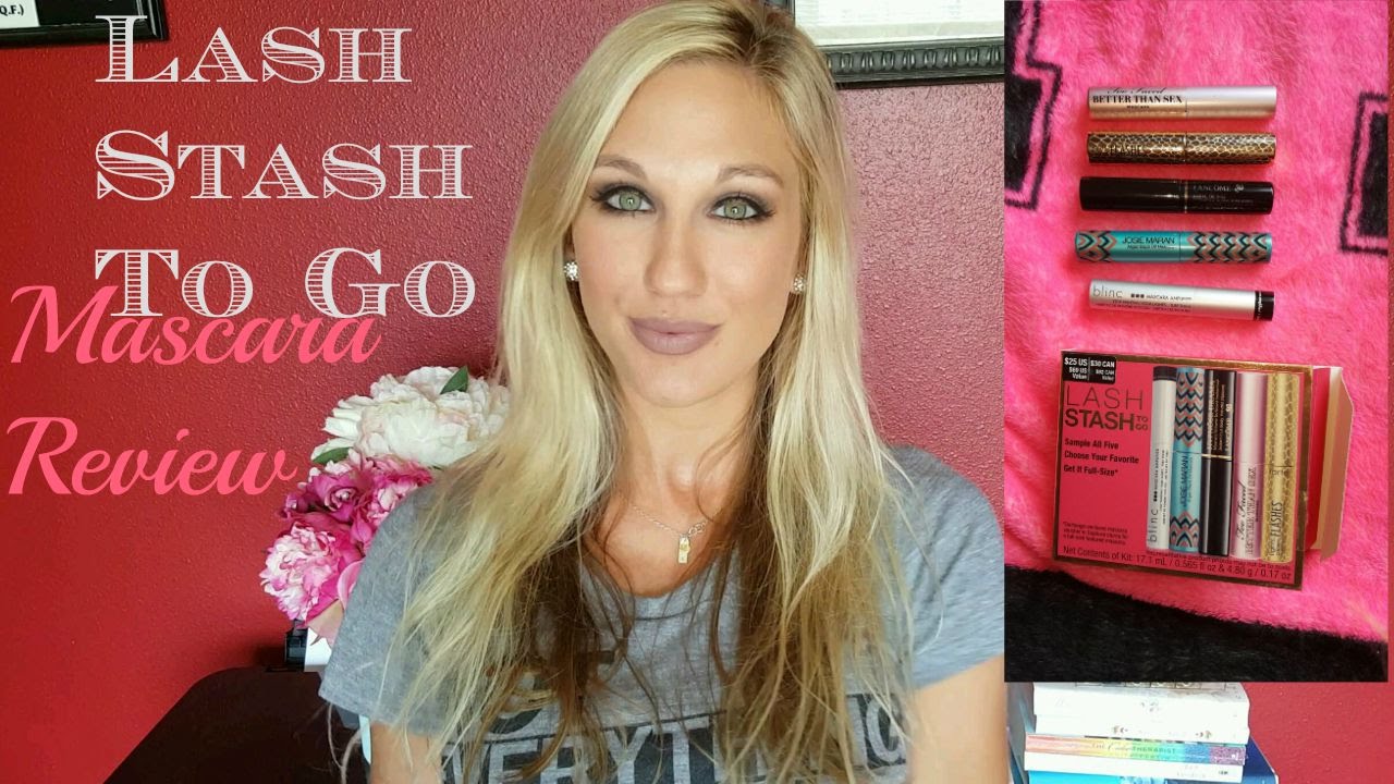 Lash Stash To Go ♥♥ 5-Mascara Review - YouTube