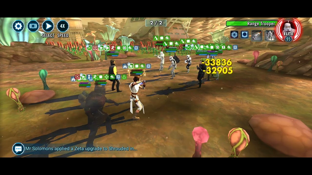 SWGOH ROTE TB - Felucia - Young Lando Mission 2/2 - YouTube