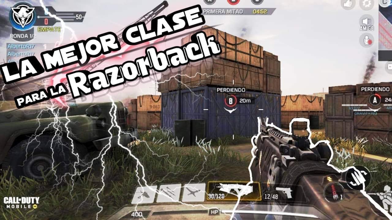 LA MEJOR CLASE PARA LA RAZORBACK l COD MOBILE l - YouTube