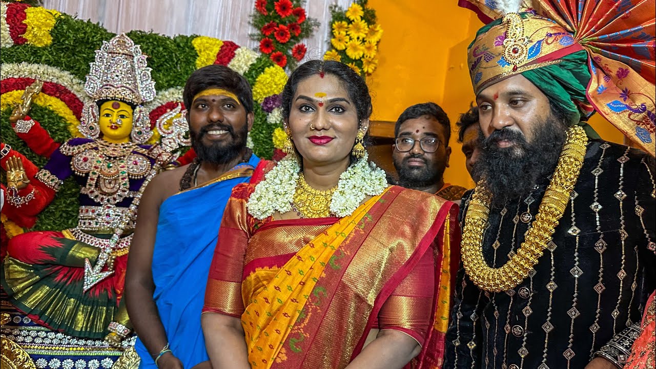 Talwar shiva Potharaju Gavu Entry With Jogini Shyamala at Golconda ...