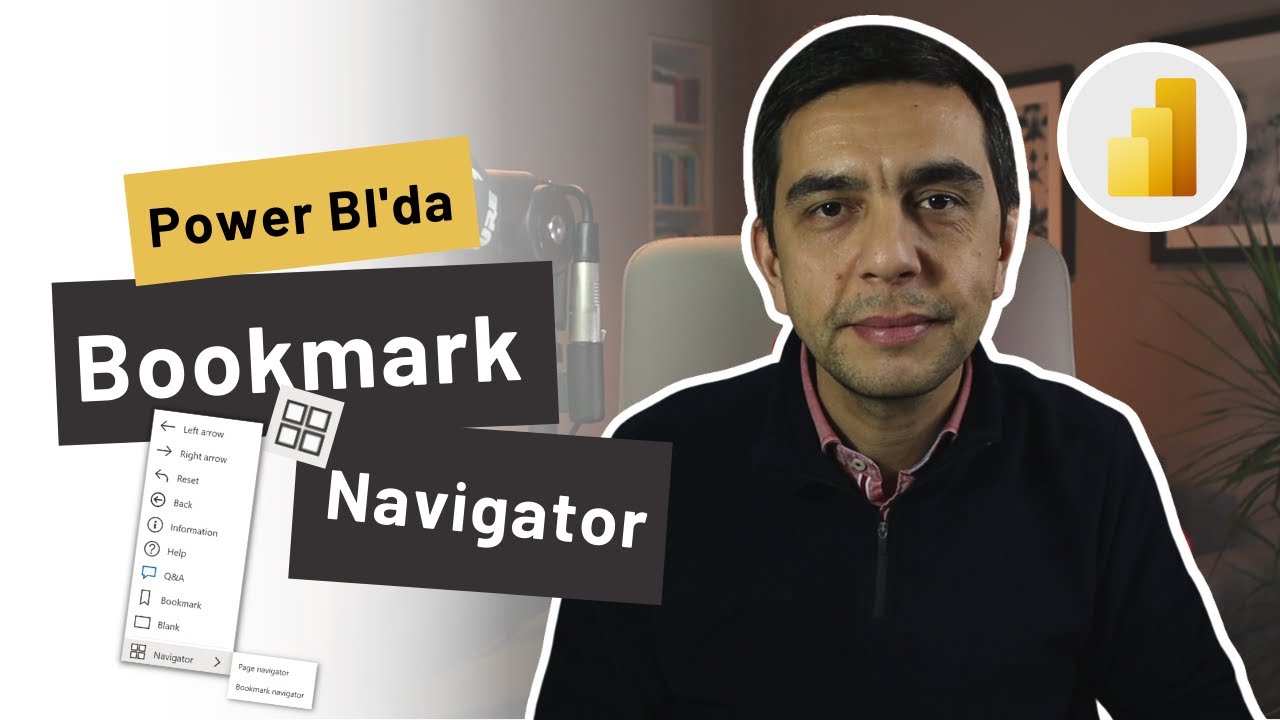 Power BI'da BookMark Navigator Nasıl Uygulanır? - YouTube