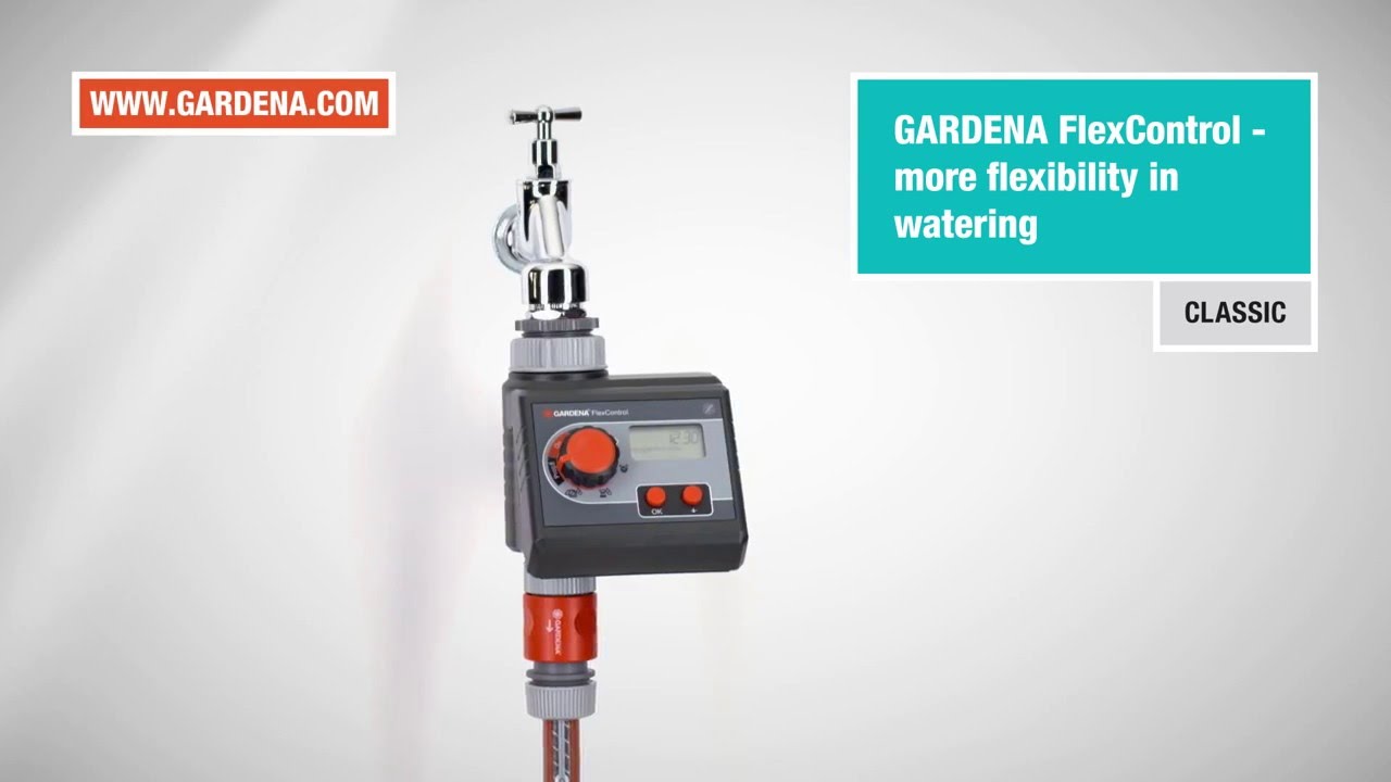 Gardena FlexControl sproeicomputer – Productvideo (NL – BE) - YouTube