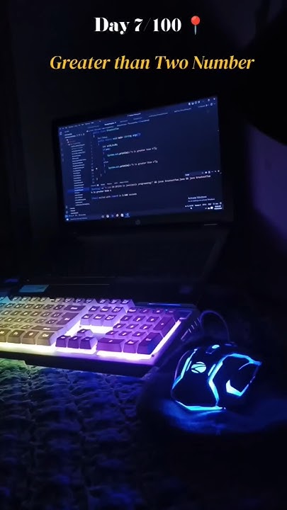 Day 7/100 📍 Greater than two number using if-else in java ...