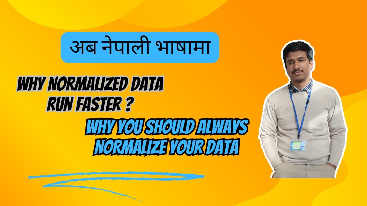 Data Normalization & its importance | Explained in Nepali - YouTube