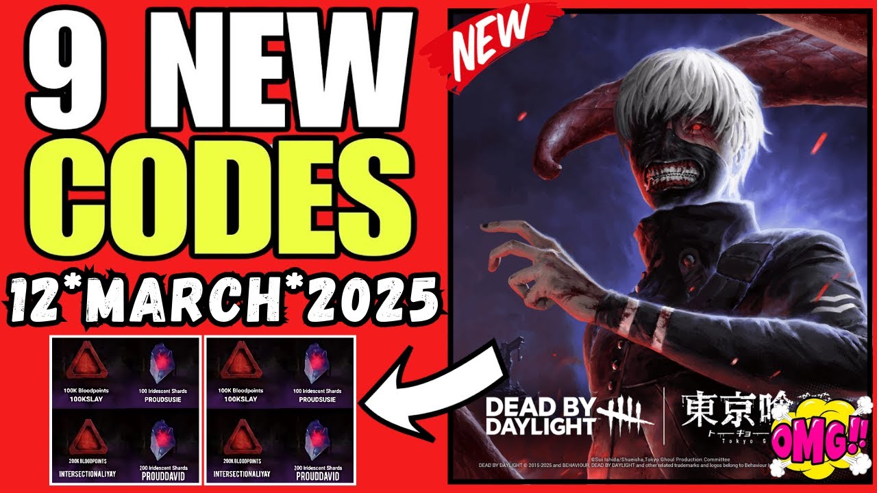 ⚡MARCH ACTIVE CODES⚡DBD CODES 2025, DEAD BY DAYLIGHT FREE BLOODPOINTS ...