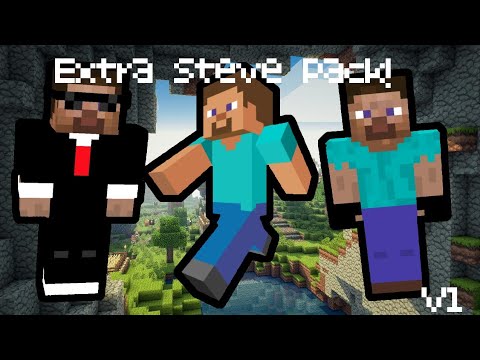 Extra Steve Skin Pack!| Minecraft - YouTube