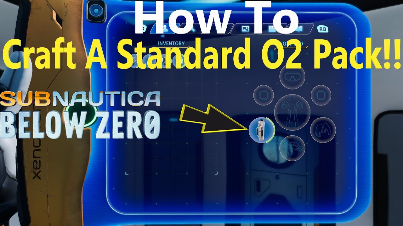 How To Craft A Standard O2 Tank! | Subnautica Below Zero! | # ...