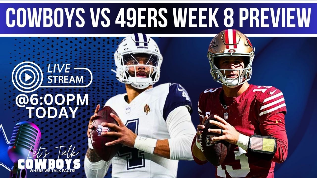 BIGGEST RIVALRY IN THE NFL Cowboys vs 49ers Showdown - YouTube