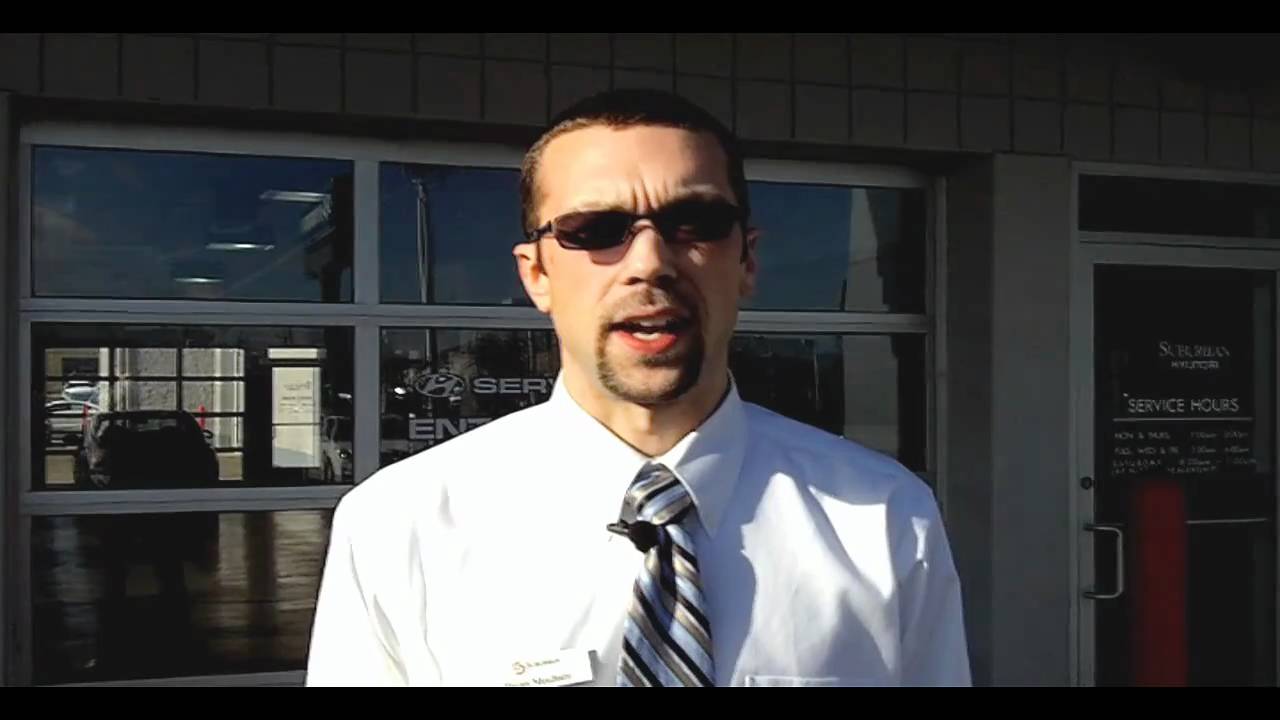 Suburban Hyundai Service Manager, Brian Mecham - YouTube