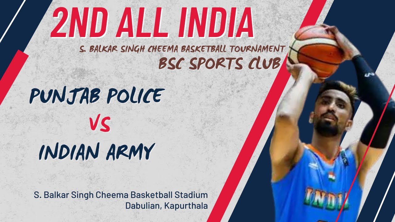 Punjab Police Vs Indian Army | 2nd All India S Balkar Singh Cheema ...